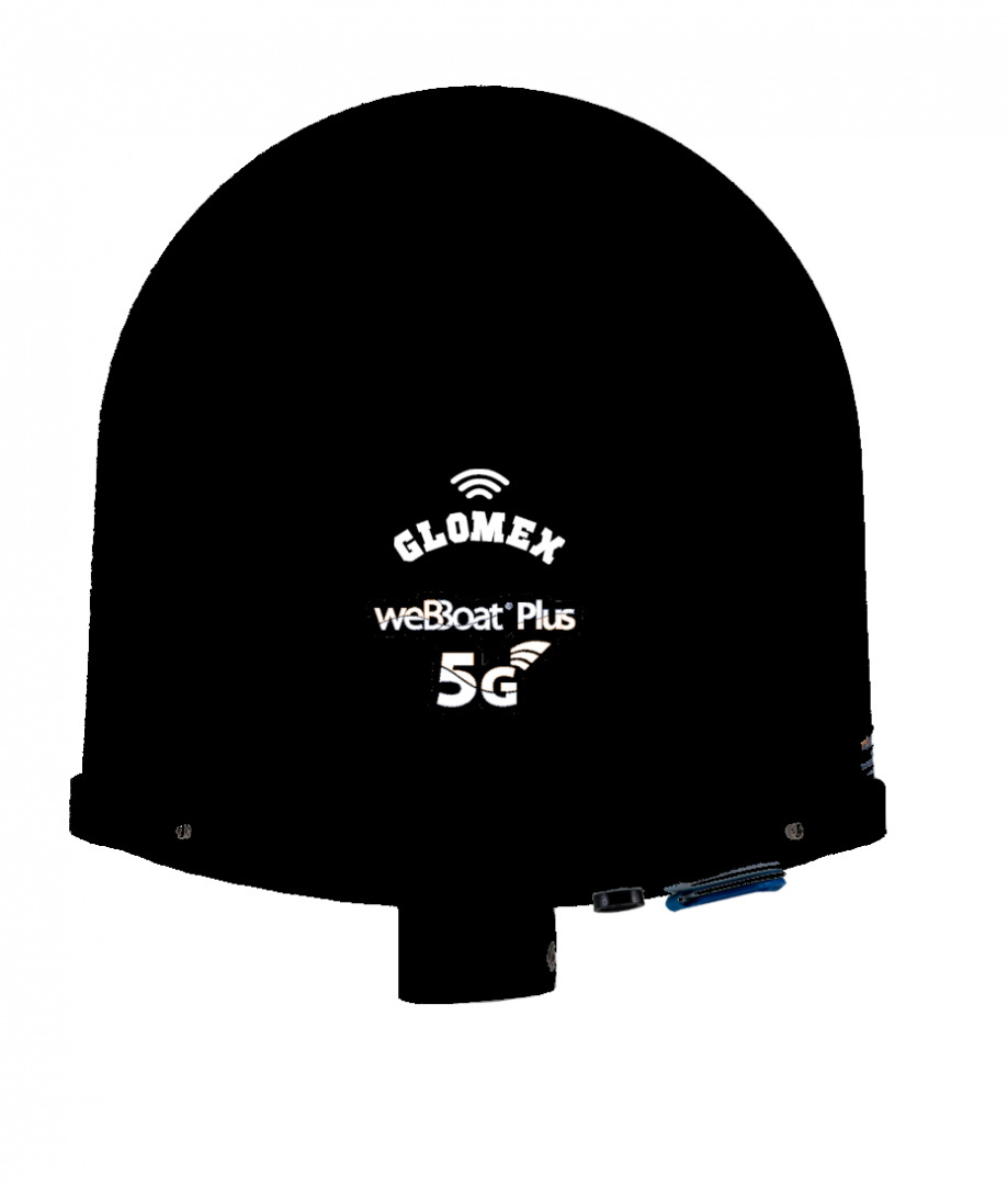 IT1205PLUS/BK Antena weBBoat Plus 5G, czarna, 5G/Wi-Fi, zewnętrzne gniazdo Dual SIM, auto APN, SMS